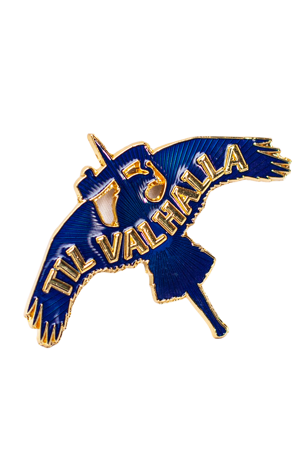 Til Valhalla Coin - Blue, Silver & Gold - 2.75" – Legacy Designs