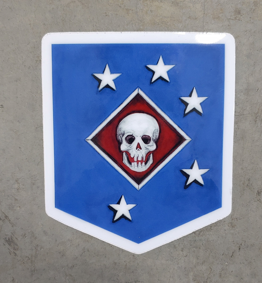 Raider Shield Vinyl Sticker 3.34"X3.94" – Legacy Designs